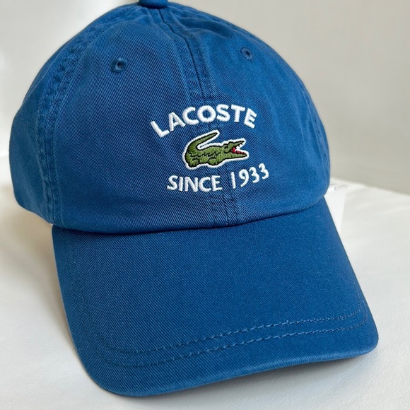 Lacoste | Accessories | Lacoste Since 933 Croc Embroidered Cap | Poshmark